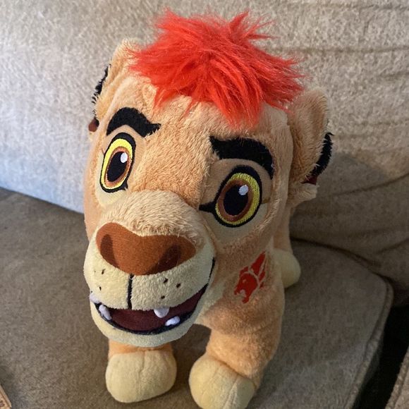 Disney | Toys | Disney Lion King Kion Lion Guard Light Up Talking Plush ...